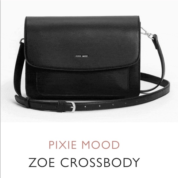 Pixie Mood | Bags | New Pixie Mood Vegan Crossbody Black | Poshmark